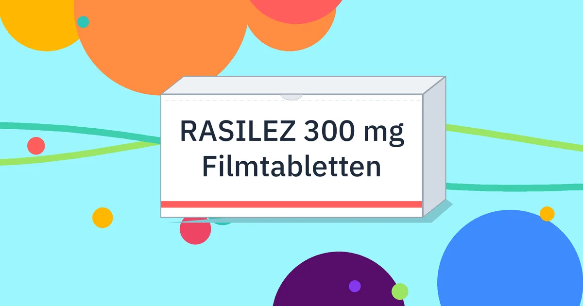 Symbolbild: Packung mit der Aufschrift RASILEZ 300 mg Filmtabletten (PZN 05458235) – Verfügbarkeit und Bezug in Apotheken in Frankfurt am Main