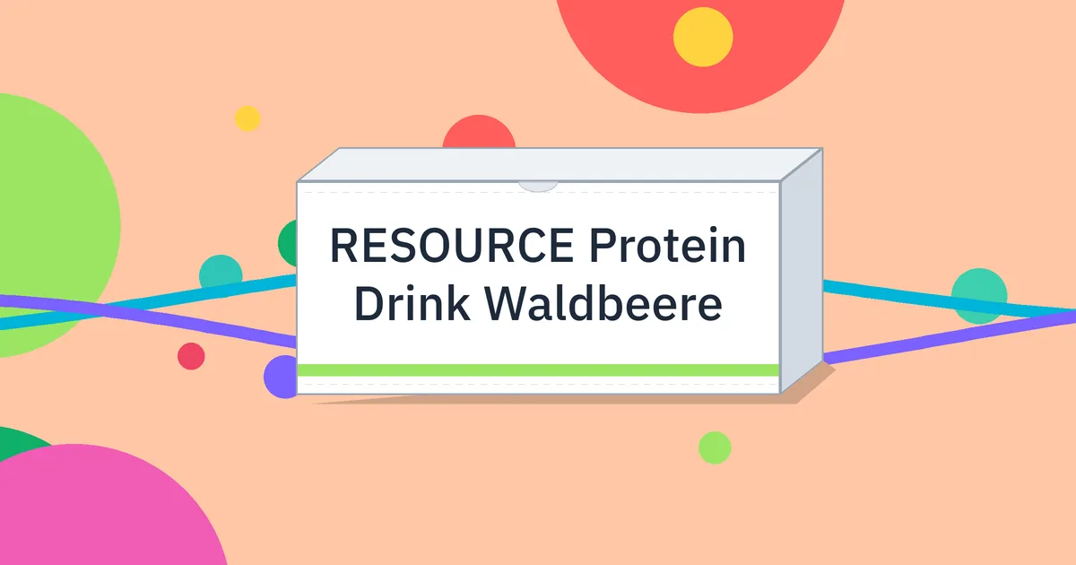 Symbolbild: Packung mit der Aufschrift RESOURCE Protein Drink Waldbeere (PZN 12738159) – Verfügbarkeit und Bezug in Apotheken in Frankfurt am Main