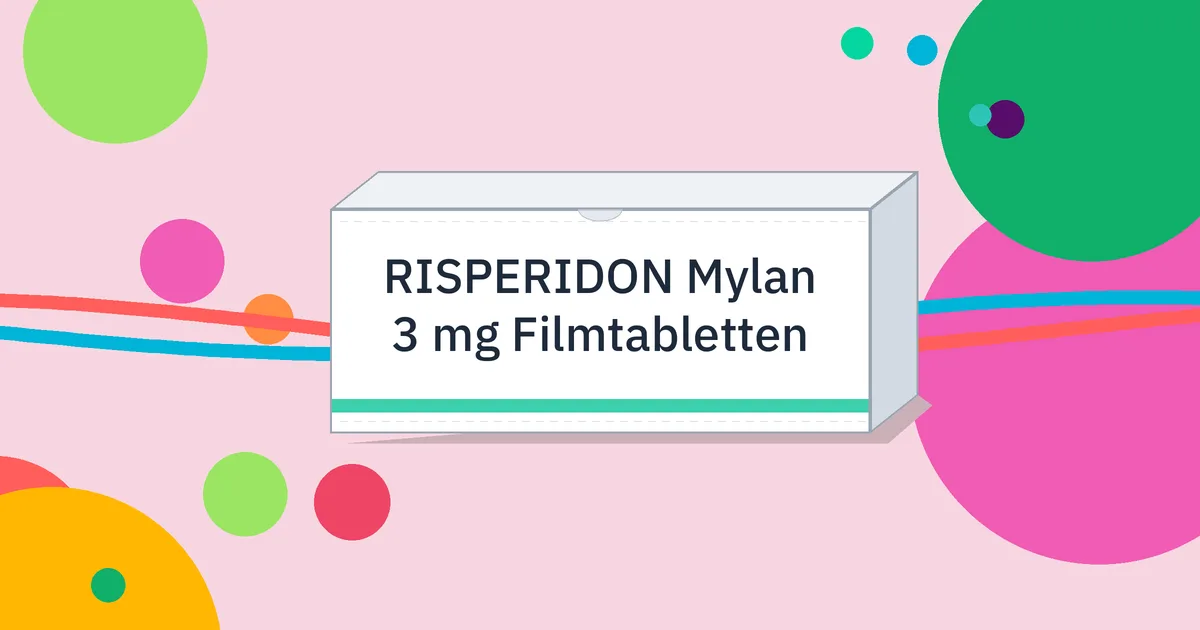 Symbolbild: Packung mit der Aufschrift RISPERIDON Mylan 3 mg Filmtabletten (PZN 07621886) – Verfügbarkeit und Bezug in Apotheken in Frankfurt am Main