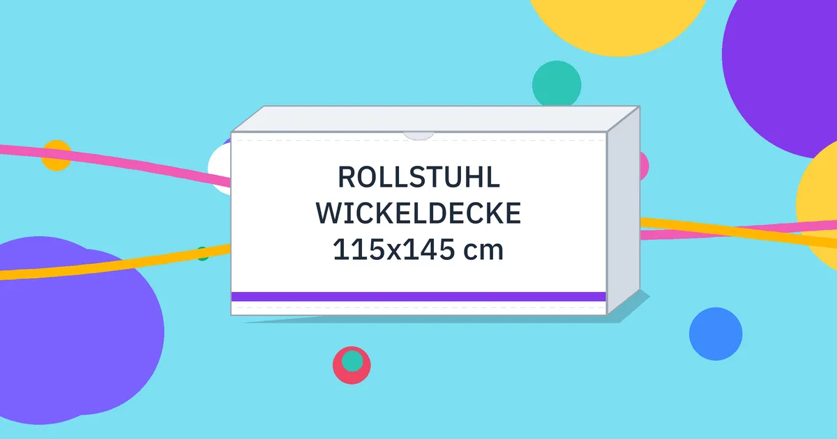 Symbolbild: Packung mit der Aufschrift ROLLSTUHL WICKELDECKE 115x145 cm (PZN 04910012) – Verfügbarkeit und Bezug in Apotheken in Frankfurt am Main