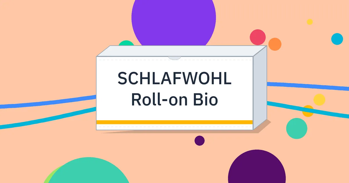 Symbolbild: Packung mit der Aufschrift SCHLAFWOHL Roll-on Bio (PZN 13167983) – Verfügbarkeit und Bezug in Apotheken in Frankfurt am Main