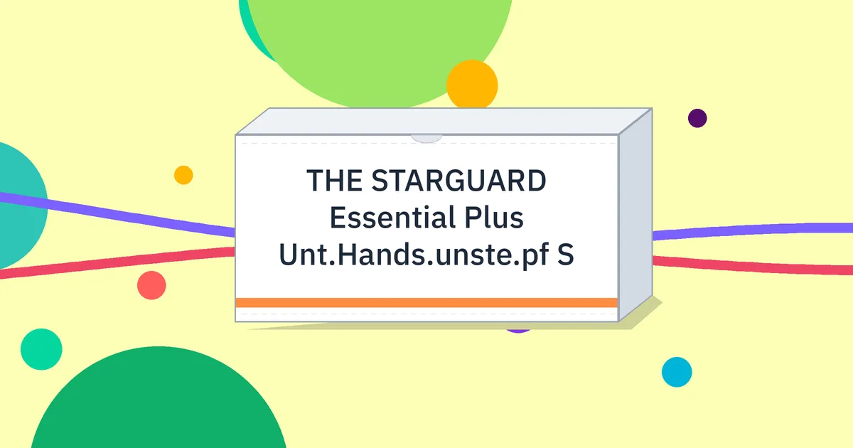 Symbolbild: Packung mit der Aufschrift THE STARGUARD Essential Plus Unt.Hands.unste.pf S (PZN 19957226) – Verfügbarkeit und Bezug in Apotheken in Frankfurt am Main