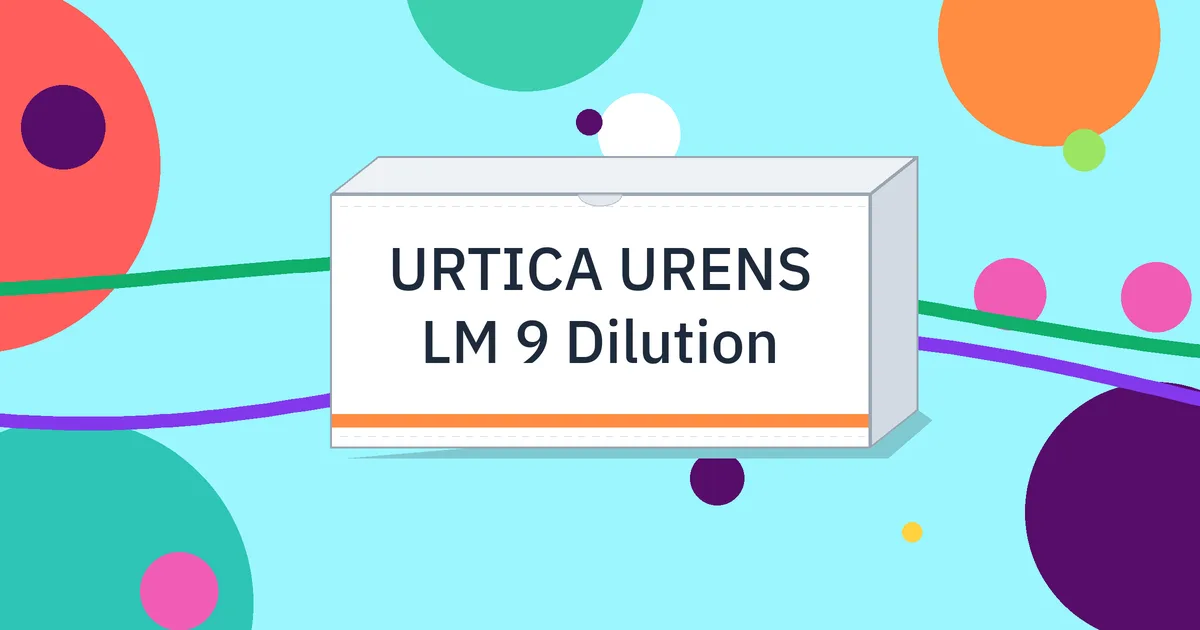 Symbolbild: Packung mit der Aufschrift URTICA URENS LM 9 Dilution (PZN 09650969) – Verfügbarkeit und Bezug in Apotheken in Frankfurt am Main
