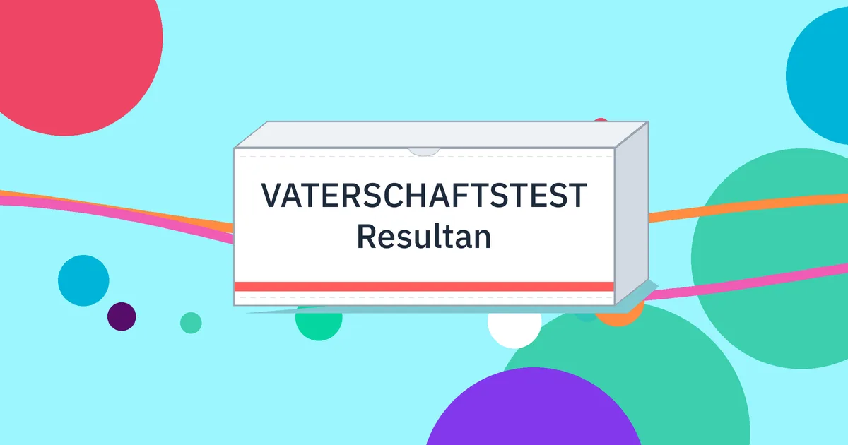 Symbolbild: Packung mit der Aufschrift VATERSCHAFTSTEST Resultan (PZN 13695771) – Verfügbarkeit und Bezug in Apotheken in Frankfurt am Main