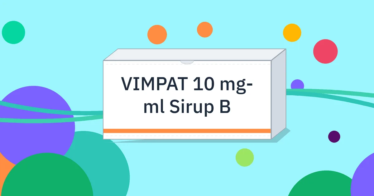 Symbolbild: Packung mit der Aufschrift VIMPAT 10 mg-ml Sirup B (PZN 11228634) – Verfügbarkeit und Bezug in Apotheken in Frankfurt am Main