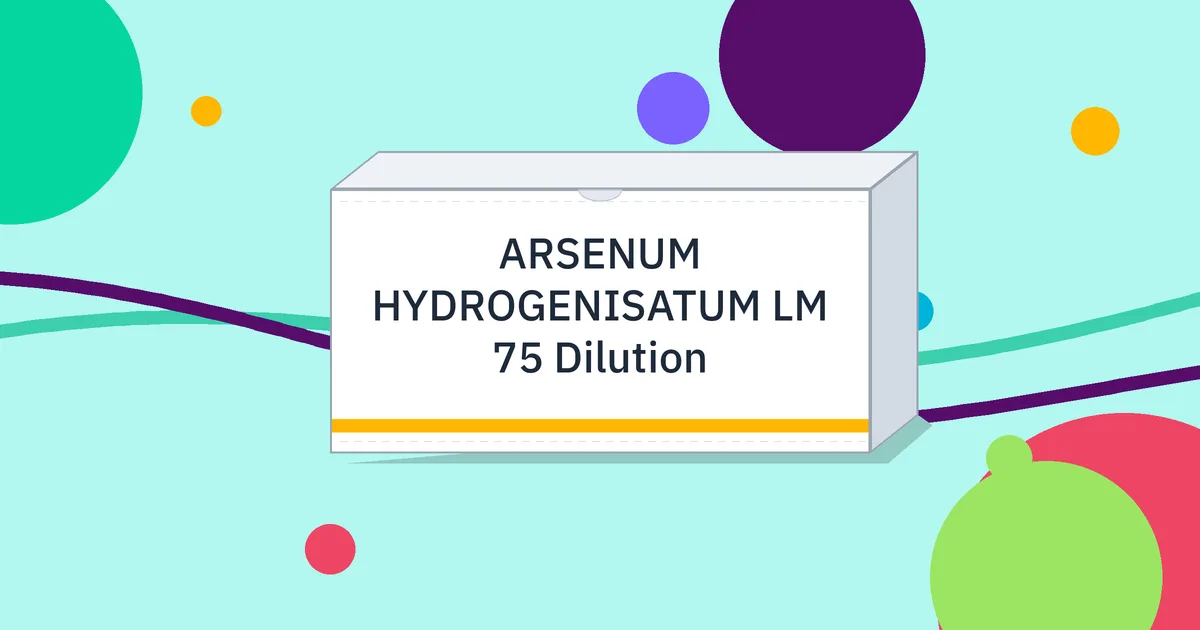 Symbolbild: Packung mit der Aufschrift ARSENUM HYDROGENISATUM LM 75 Dilution (PZN 12778710) – Verfügbarkeit und Bezug in Apotheken in Frankfurt am Main