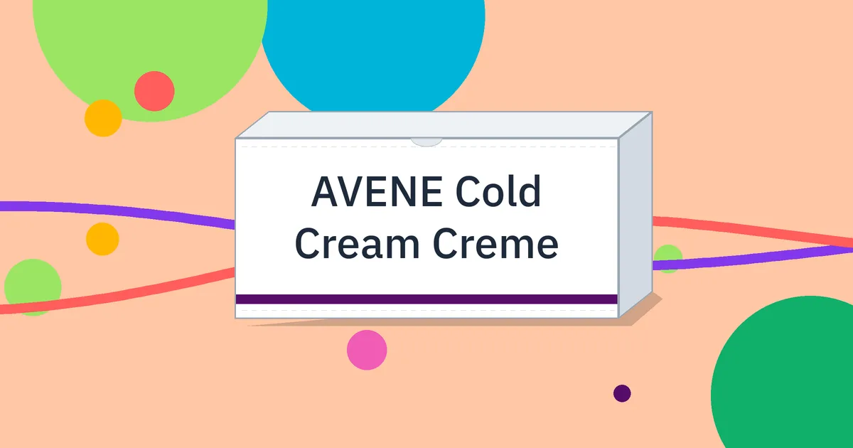 Symbolbild: Packung mit der Aufschrift AVENE Cold Cream Creme (PZN 01538747) – Verfügbarkeit und Bezug in Apotheken in Frankfurt am Main
