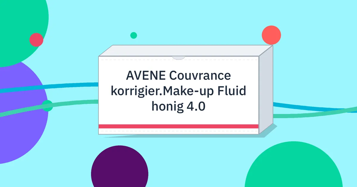 Symbolbild: Packung mit der Aufschrift AVENE Couvrance korrigier.Make-up Fluid honig 4.0 (PZN 02024281) – Verfügbarkeit und Bezug in Apotheken in Frankfurt am Main
