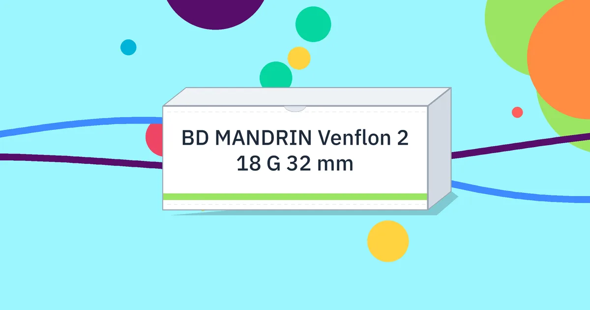 Symbolbild: Packung mit der Aufschrift BD MANDRIN Venflon 2 18 G 32 mm (PZN 13871386) – Verfügbarkeit und Bezug in Apotheken in Frankfurt am Main