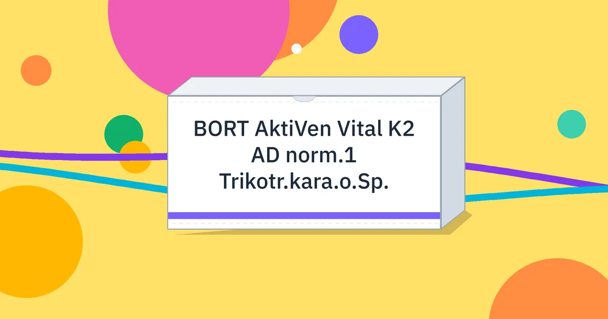 Symbolbild: Packung mit der Aufschrift BORT AktiVen Vital K2 AD norm.1 Trikotr.kara.o.Sp. (PZN 12549228) – Verfügbarkeit und Bezug in Apotheken in Frankfurt am Main