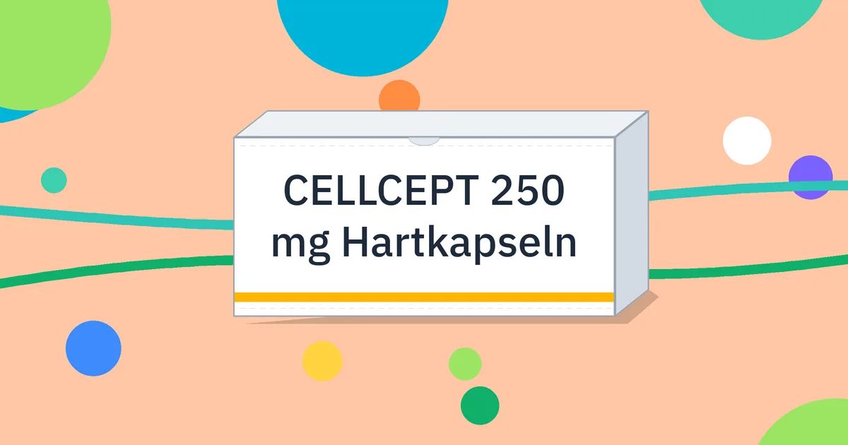 Symbolbild: Packung mit der Aufschrift CELLCEPT 250 mg Hartkapseln (PZN 01385410) – Verfügbarkeit und Bezug in Apotheken in Frankfurt am Main