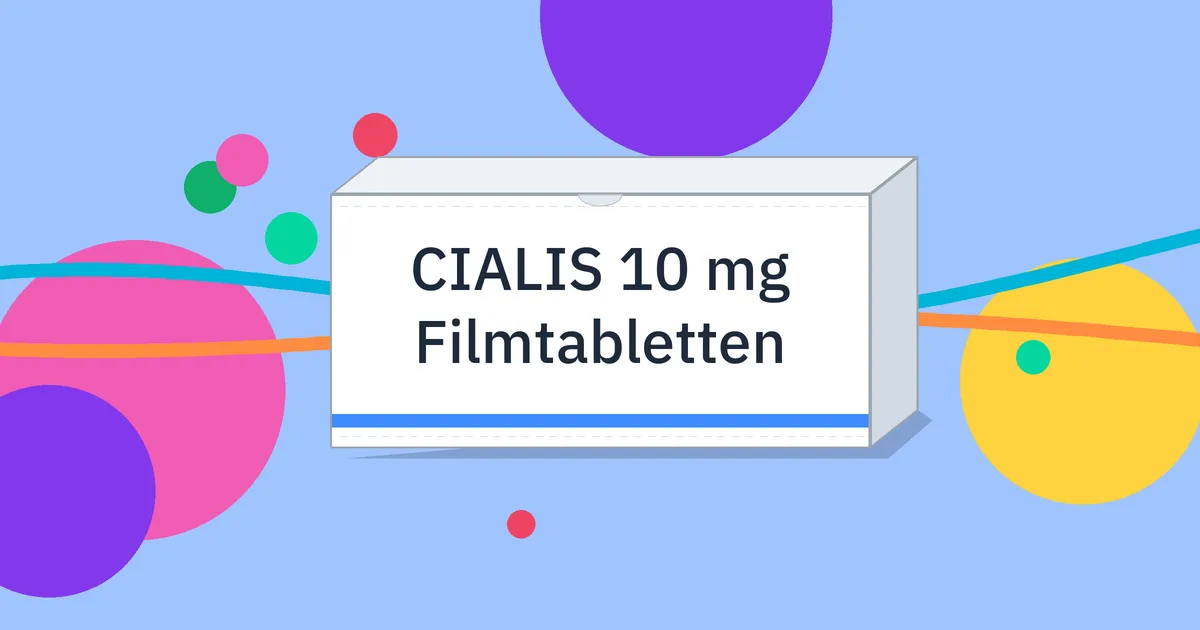Symbolbild: Packung mit der Aufschrift CIALIS 10 mg Filmtabletten (PZN 00200650) – Verfügbarkeit und Bezug in Apotheken in Frankfurt am Main