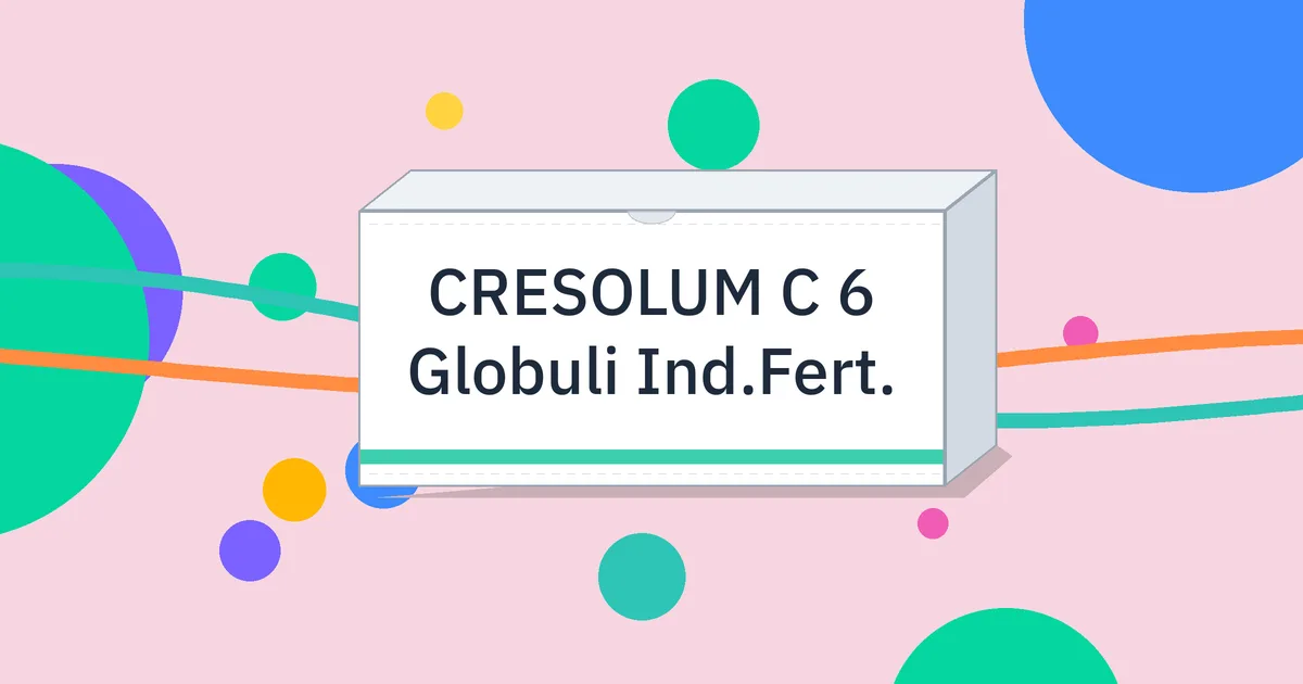 Symbolbild: Packung mit der Aufschrift CRESOLUM C 6 Globuli Ind.Fert. (PZN 17695874) – Verfügbarkeit und Bezug in Apotheken in Frankfurt am Main