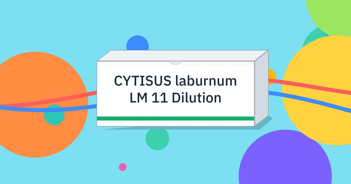 Symbolbild: Packung mit der Aufschrift CYTISUS laburnum LM 11 Dilution (PZN 13460499) – Verfügbarkeit und Bezug in Apotheken in Frankfurt am Main