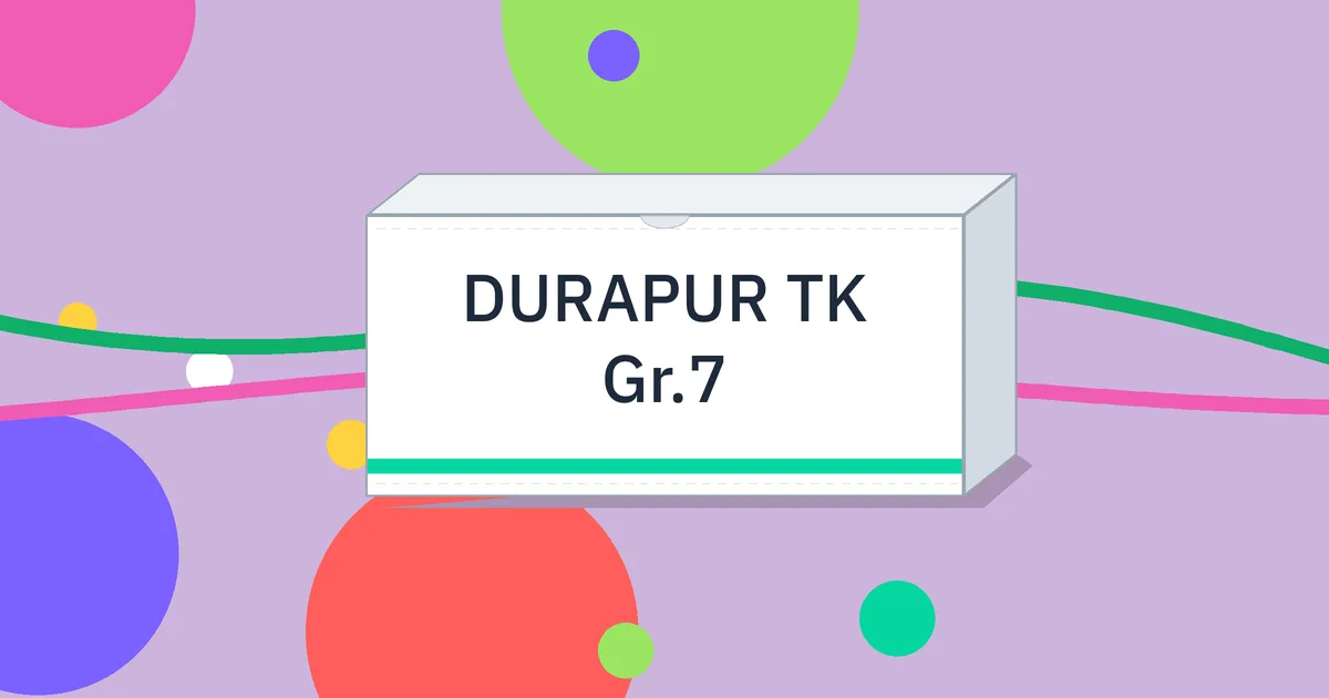 Symbolbild: Packung mit der Aufschrift DURAPUR TK Gr.7 (PZN 16030061) – Verfügbarkeit und Bezug in Apotheken in Frankfurt am Main
