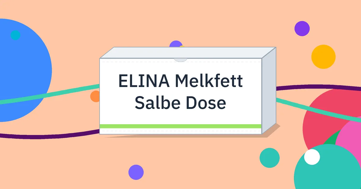 Symbolbild: Packung mit der Aufschrift ELINA Melkfett Salbe Dose (PZN 10348112) – Verfügbarkeit und Bezug in Apotheken in Frankfurt am Main