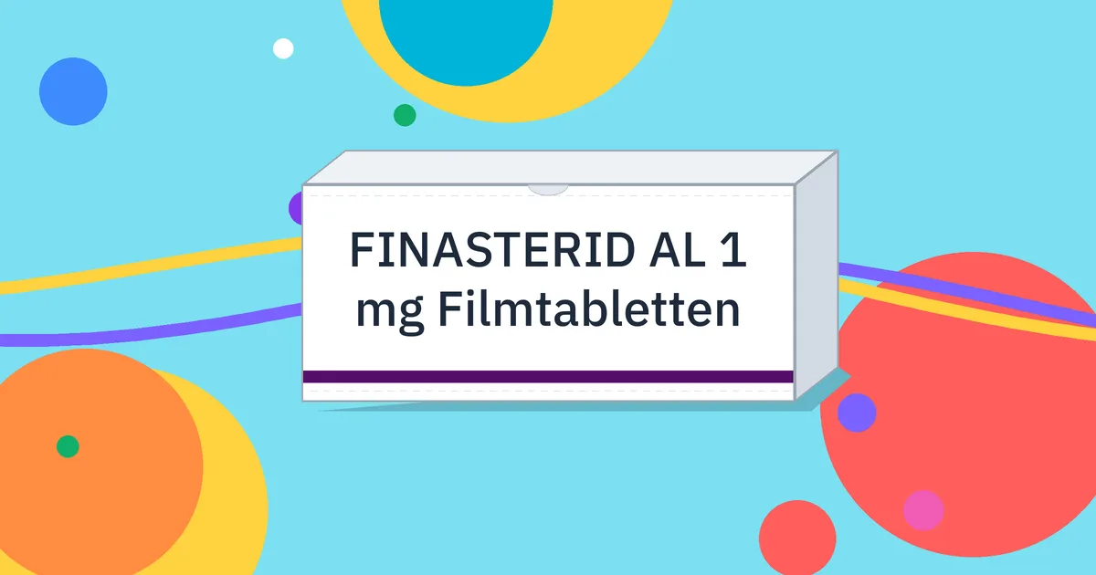 Symbolbild: Packung mit der Aufschrift FINASTERID AL 1 mg Filmtabletten (PZN 03715455) – Verfügbarkeit und Bezug in Apotheken in Frankfurt am Main