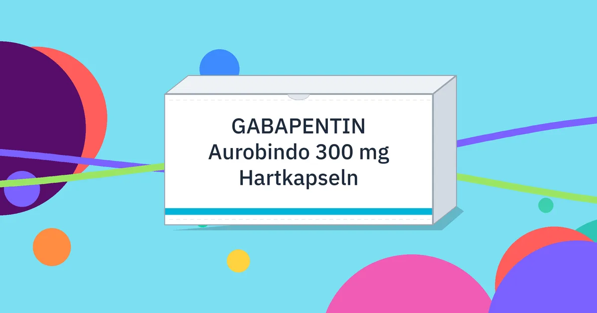 Symbolbild: Packung mit der Aufschrift GABAPENTIN Aurobindo 300 mg Hartkapseln (PZN 09103799) – Verfügbarkeit und Bezug in Apotheken in Frankfurt am Main