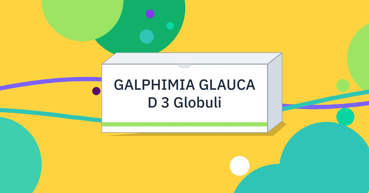 Symbolbild: Packung mit der Aufschrift GALPHIMIA GLAUCA D 3 Globuli (PZN 04218061) – Verfügbarkeit und Bezug in Apotheken in Frankfurt am Main