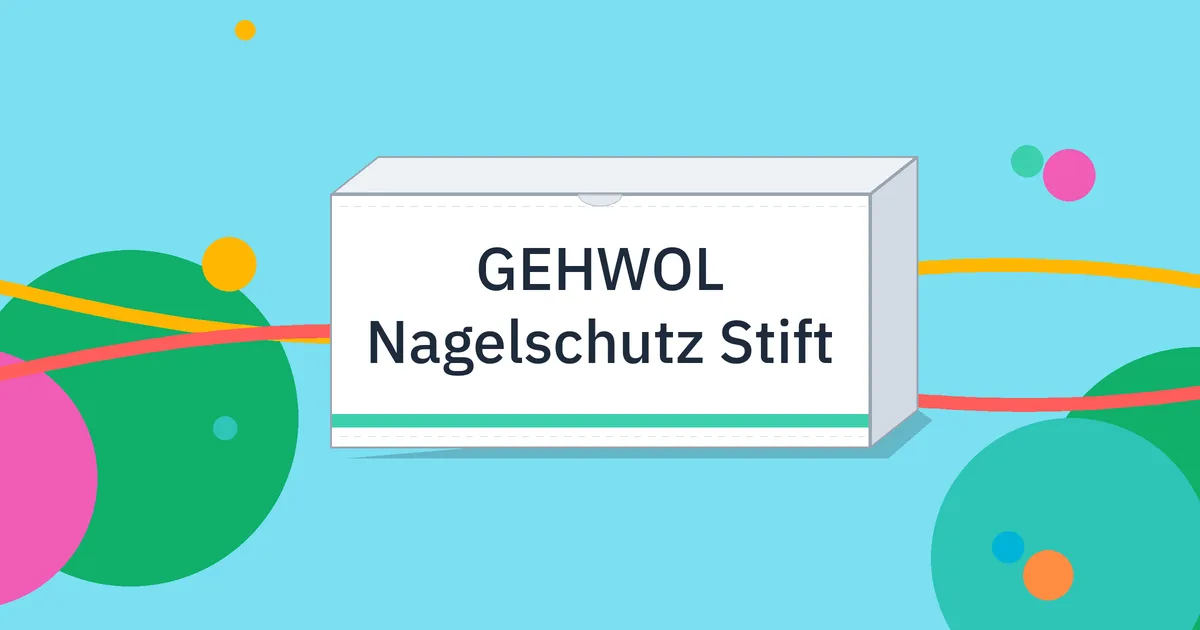 Symbolbild: Packung mit der Aufschrift GEHWOL Nagelschutz Stift (PZN 02717742) – Verfügbarkeit und Bezug in Apotheken in Frankfurt am Main