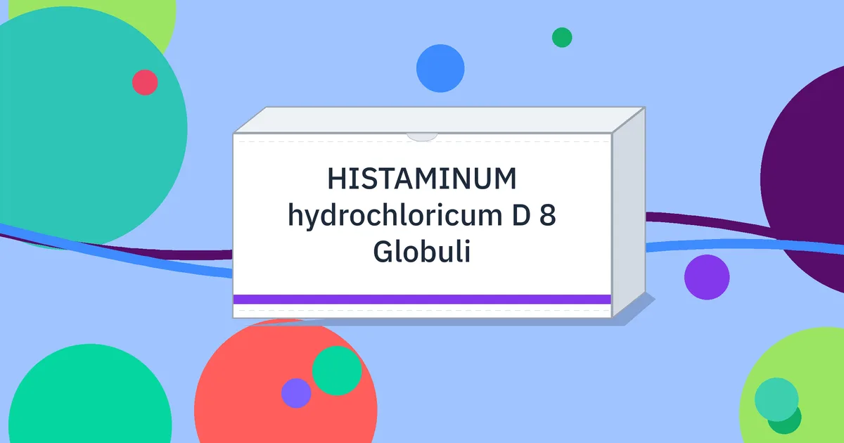 Symbolbild: Packung mit der Aufschrift HISTAMINUM hydrochloricum D 8 Globuli (PZN 07247732) – Verfügbarkeit und Bezug in Apotheken in Frankfurt am Main