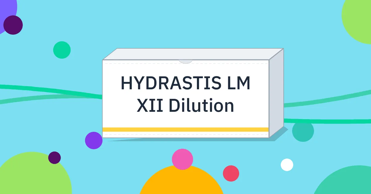 Symbolbild: Packung mit der Aufschrift HYDRASTIS LM XII Dilution (PZN 02674754) – Verfügbarkeit und Bezug in Apotheken in Frankfurt am Main