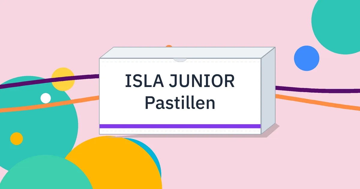Symbolbild: Packung mit der Aufschrift ISLA JUNIOR Pastillen (PZN 17482440) – Verfügbarkeit und Bezug in Apotheken in Frankfurt am Main