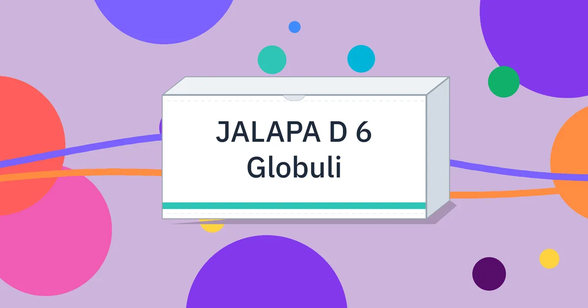 Symbolbild: Packung mit der Aufschrift JALAPA D 6 Globuli (PZN 07170685) – Verfügbarkeit und Bezug in Apotheken in Frankfurt am Main