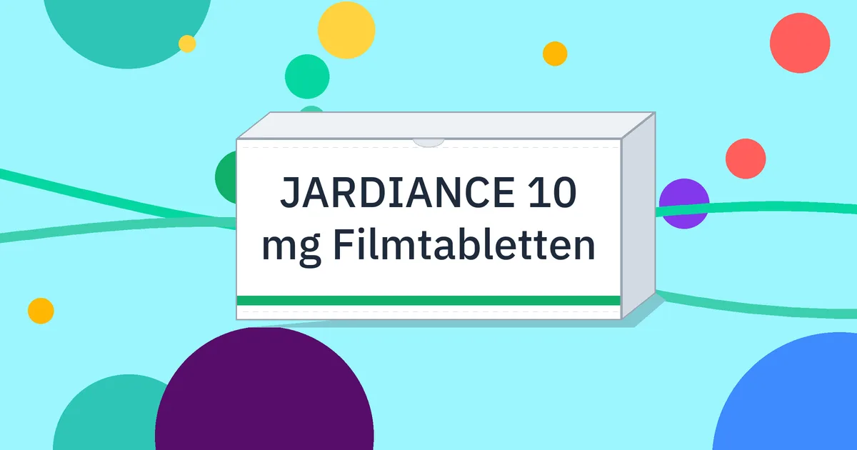 Symbolbild: Packung mit der Aufschrift JARDIANCE 10 mg Filmtabletten (PZN 18374557) – Verfügbarkeit und Bezug in Apotheken in Frankfurt am Main