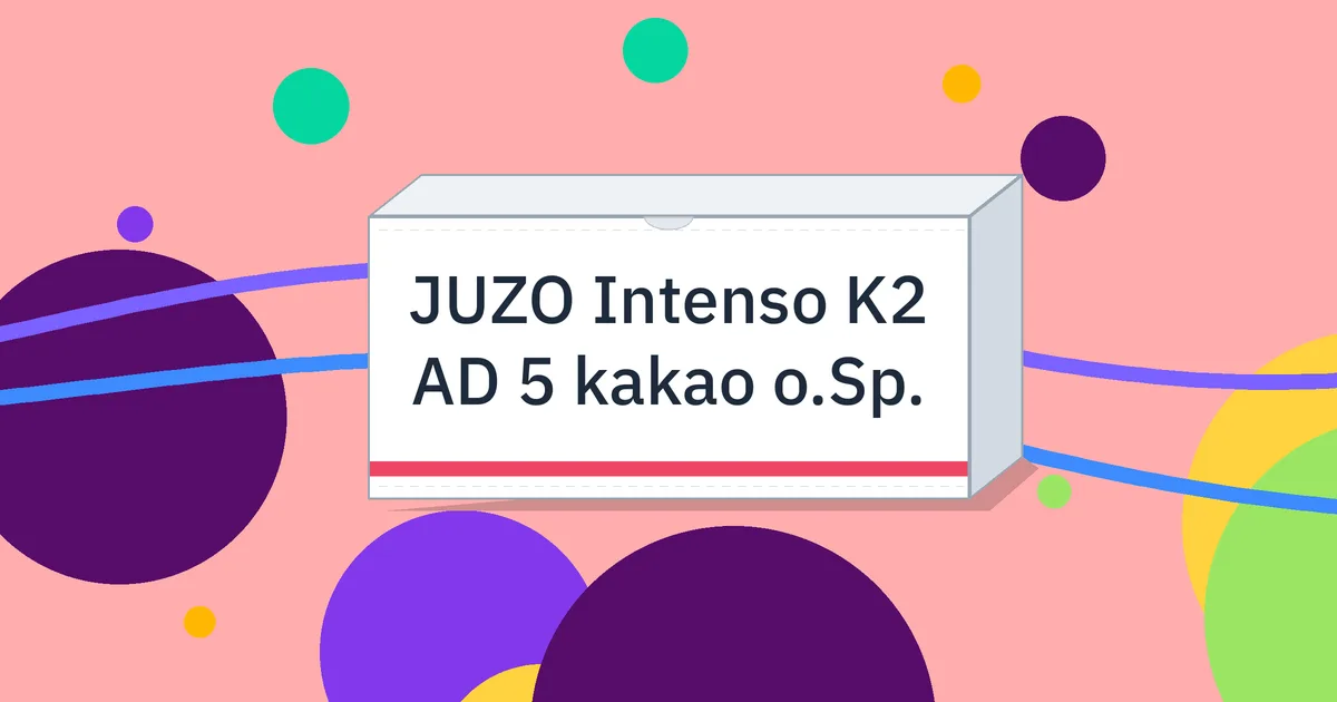 Symbolbild: Packung mit der Aufschrift JUZO Intenso K2 AD 5 kakao o.Sp. (PZN 18617161) – Verfügbarkeit und Bezug in Apotheken in Frankfurt am Main