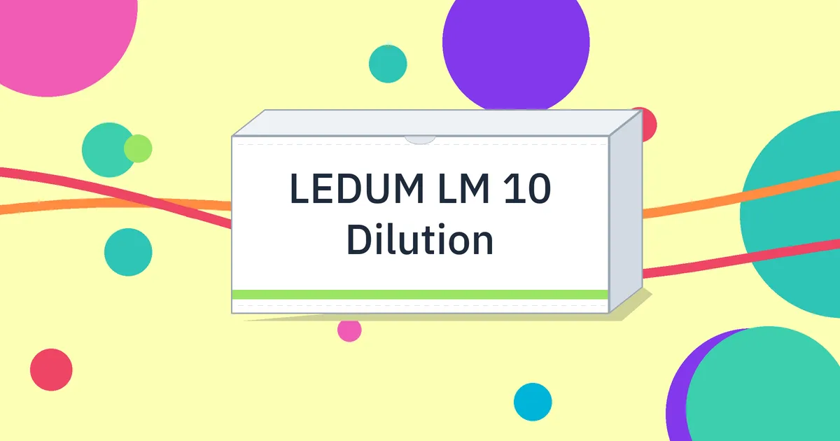 Symbolbild: Packung mit der Aufschrift LEDUM LM 10 Dilution (PZN 12930193) – Verfügbarkeit und Bezug in Apotheken in Frankfurt am Main