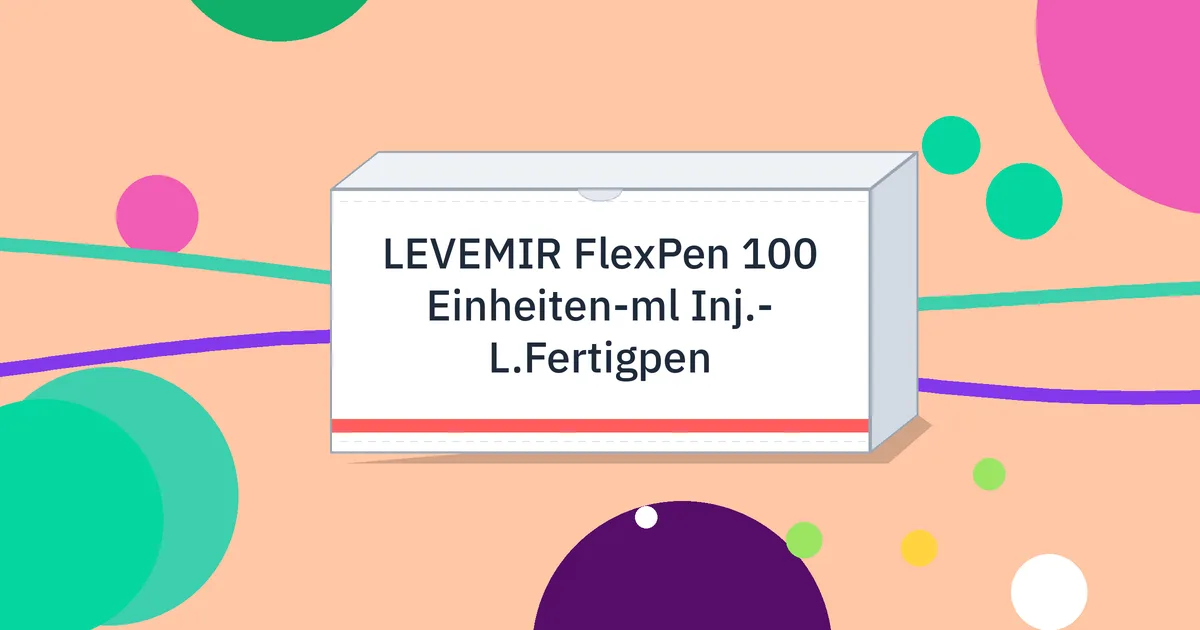 Symbolbild: Packung mit der Aufschrift LEVEMIR FlexPen 100 Einheiten-ml Inj.-L.Fertigpen (PZN 17875323) – Verfügbarkeit und Bezug in Apotheken in Frankfurt am Main