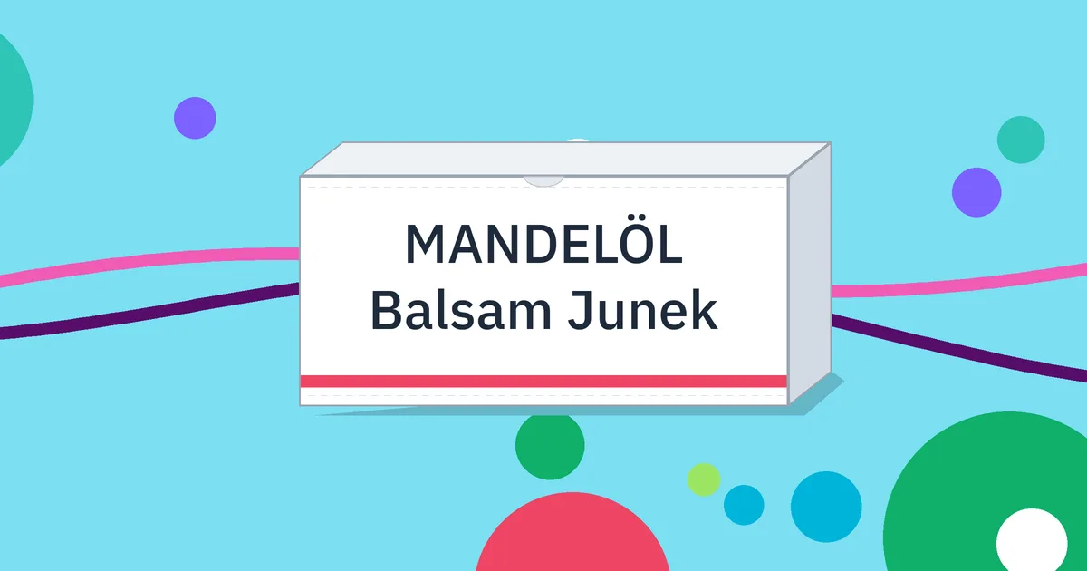 Symbolbild: Packung mit der Aufschrift MANDELÖL Balsam Junek (PZN 11604184) – Verfügbarkeit und Bezug in Apotheken in Frankfurt am Main