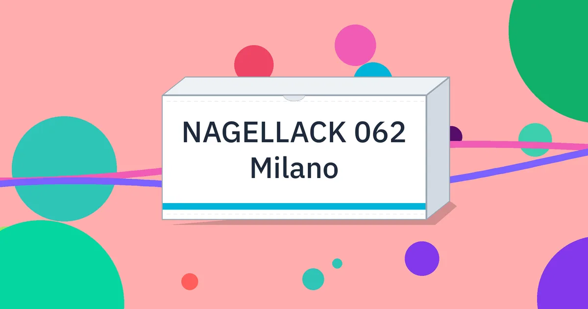 Symbolbild: Packung mit der Aufschrift NAGELLACK 062 Milano (PZN 10850372) – Verfügbarkeit und Bezug in Apotheken in Frankfurt am Main