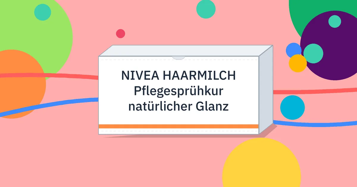 Symbolbild: Packung mit der Aufschrift NIVEA HAARMILCH Pflegesprühkur natürlicher Glanz (PZN 14368620) – Verfügbarkeit und Bezug in Apotheken in Frankfurt am Main