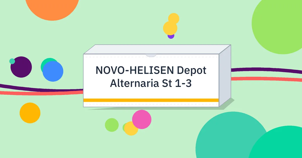 Symbolbild: Packung mit der Aufschrift NOVO-HELISEN Depot Alternaria St 1-3 (PZN 15741699) – Verfügbarkeit und Bezug in Apotheken in Frankfurt am Main