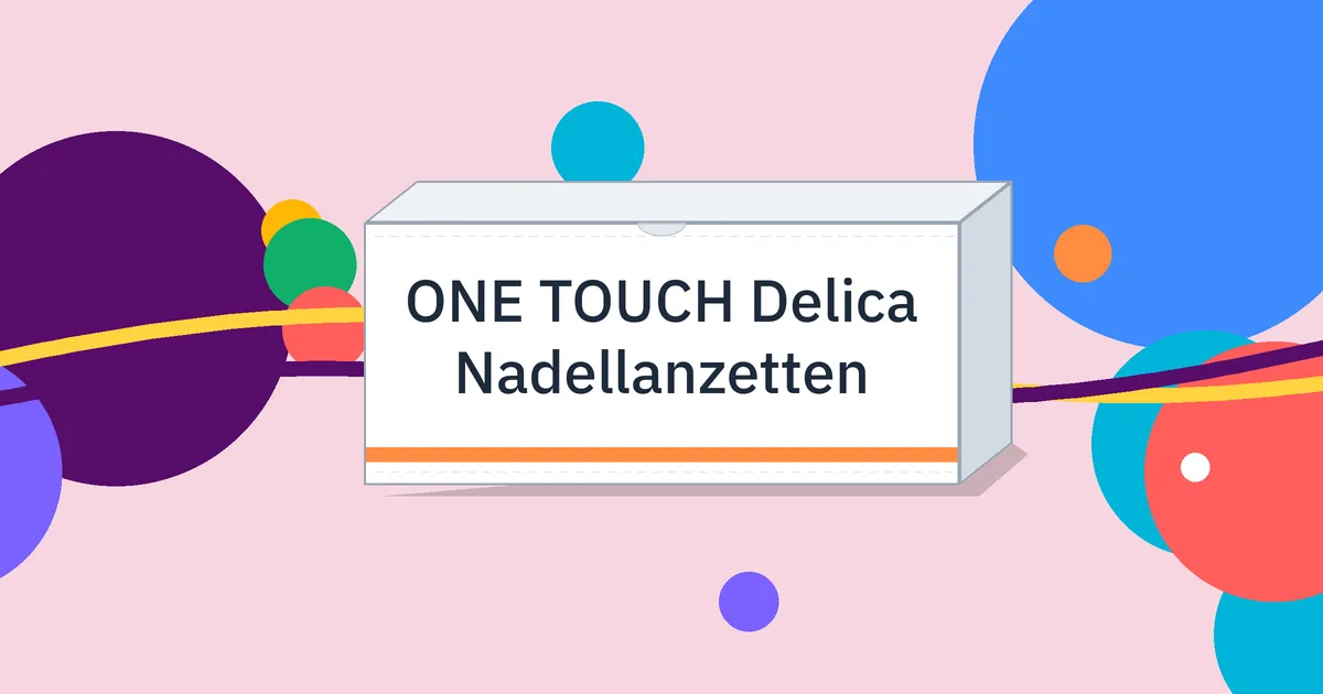 Symbolbild: Packung mit der Aufschrift ONE TOUCH Delica Nadellanzetten (PZN 02142715) – Verfügbarkeit und Bezug in Apotheken in Frankfurt am Main