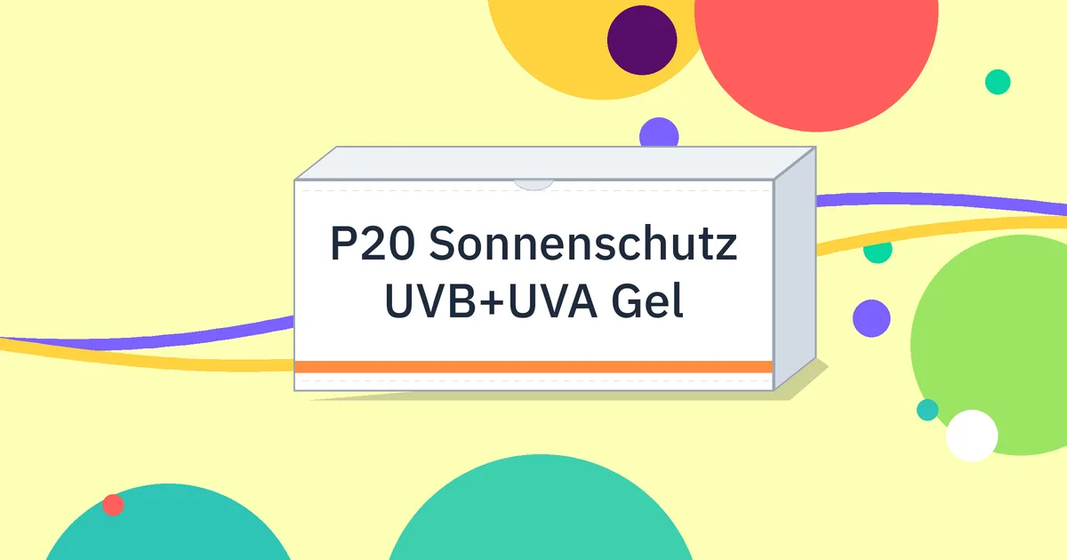 Symbolbild: Packung mit der Aufschrift P20 Sonnenschutz UVB+UVA Gel (PZN 07275987) – Verfügbarkeit und Bezug in Apotheken in Frankfurt am Main
