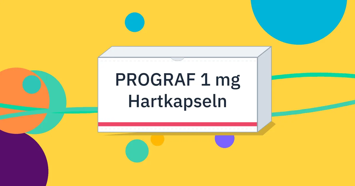 Symbolbild: Packung mit der Aufschrift PROGRAF 1 mg Hartkapseln (PZN 02835306) – Verfügbarkeit und Bezug in Apotheken in Frankfurt am Main