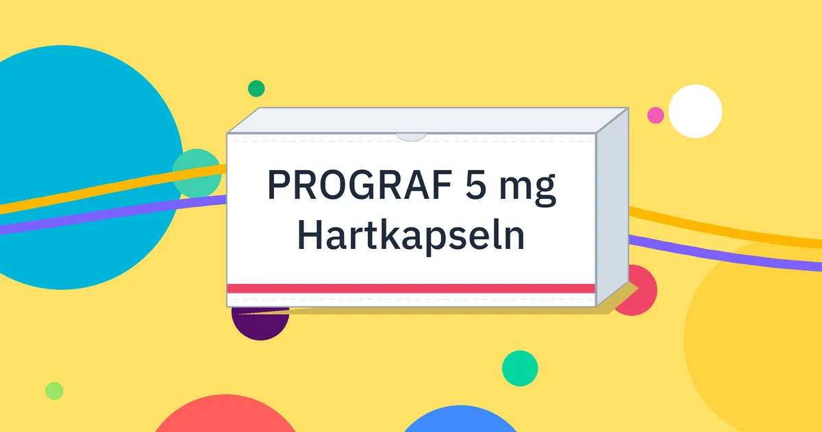 Symbolbild: Packung mit der Aufschrift PROGRAF 5 mg Hartkapseln (PZN 15613748) – Verfügbarkeit und Bezug in Apotheken in Frankfurt am Main