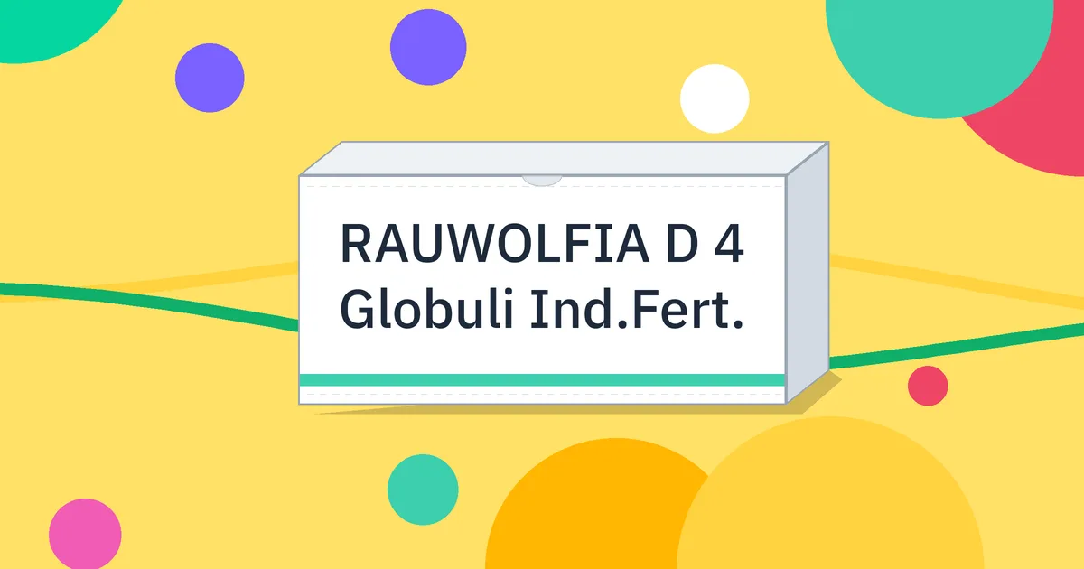 Symbolbild: Packung mit der Aufschrift RAUWOLFIA D 4 Globuli Ind.Fert. (PZN 17718204) – Verfügbarkeit und Bezug in Apotheken in Frankfurt am Main