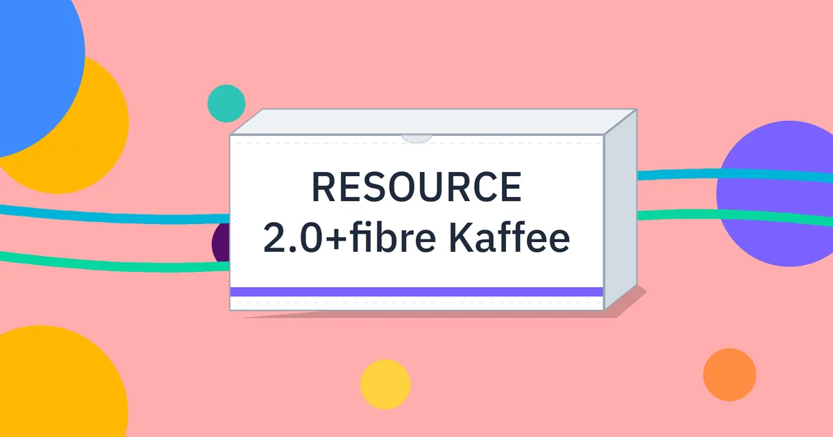 Symbolbild: Packung mit der Aufschrift RESOURCE 2.0+fibre Kaffee (PZN 01743938) – Verfügbarkeit und Bezug in Apotheken in Frankfurt am Main
