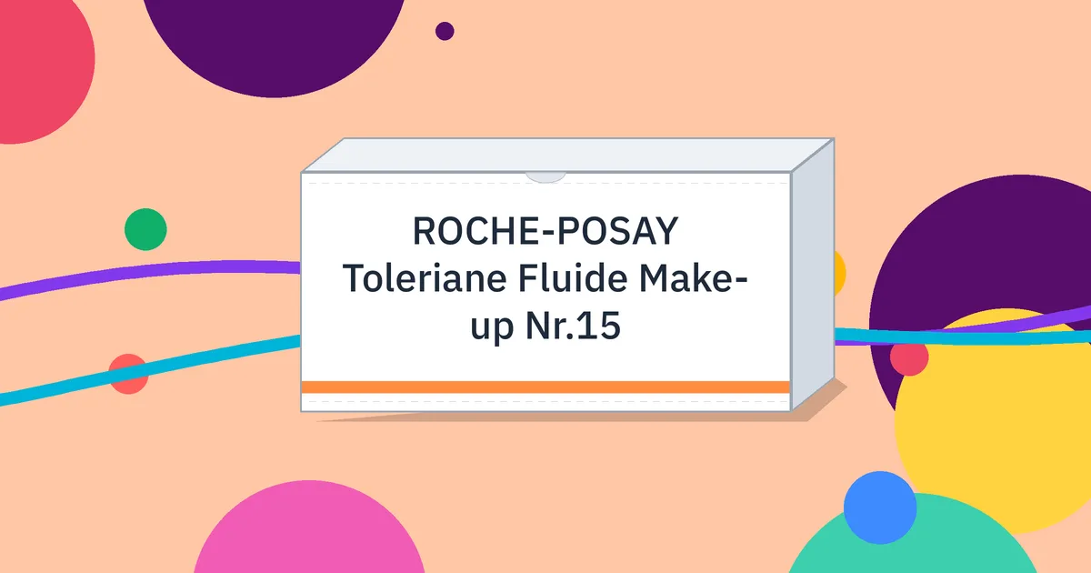 Symbolbild: Packung mit der Aufschrift ROCHE-POSAY Toleriane Fluide Make-up Nr.15 (PZN 18330152) – Verfügbarkeit und Bezug in Apotheken in Frankfurt am Main