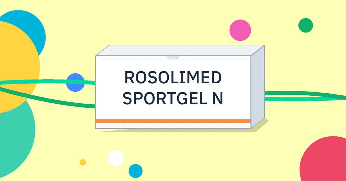 Symbolbild: Packung mit der Aufschrift ROSOLIMED SPORTGEL N (PZN 00189204) – Verfügbarkeit und Bezug in Apotheken in Frankfurt am Main