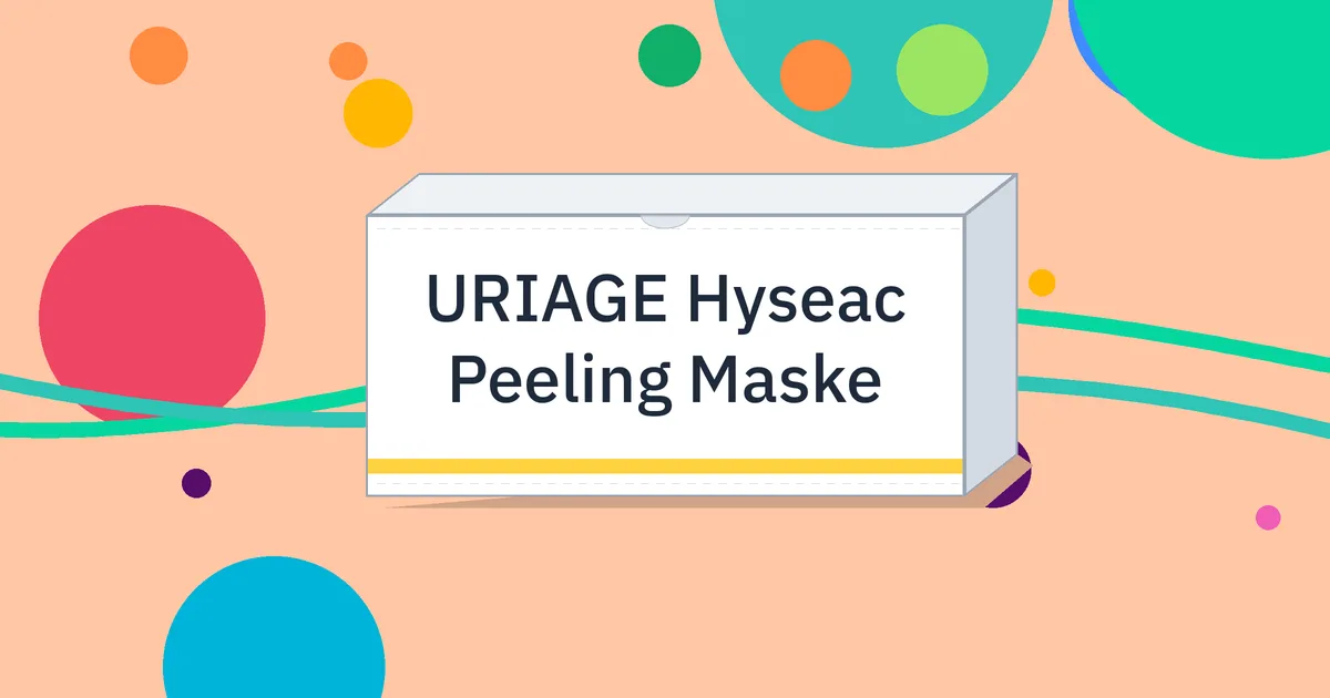 Symbolbild: Packung mit der Aufschrift URIAGE Hyseac Peeling Maske (PZN 19382122) – Verfügbarkeit und Bezug in Apotheken in Frankfurt am Main