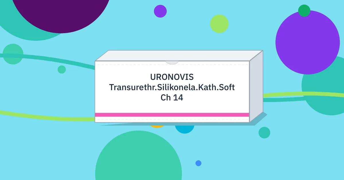 Symbolbild: Packung mit der Aufschrift URONOVIS Transurethr.Silikonela.Kath.Soft Ch 14 (PZN 02350721) – Verfügbarkeit und Bezug in Apotheken in Frankfurt am Main
