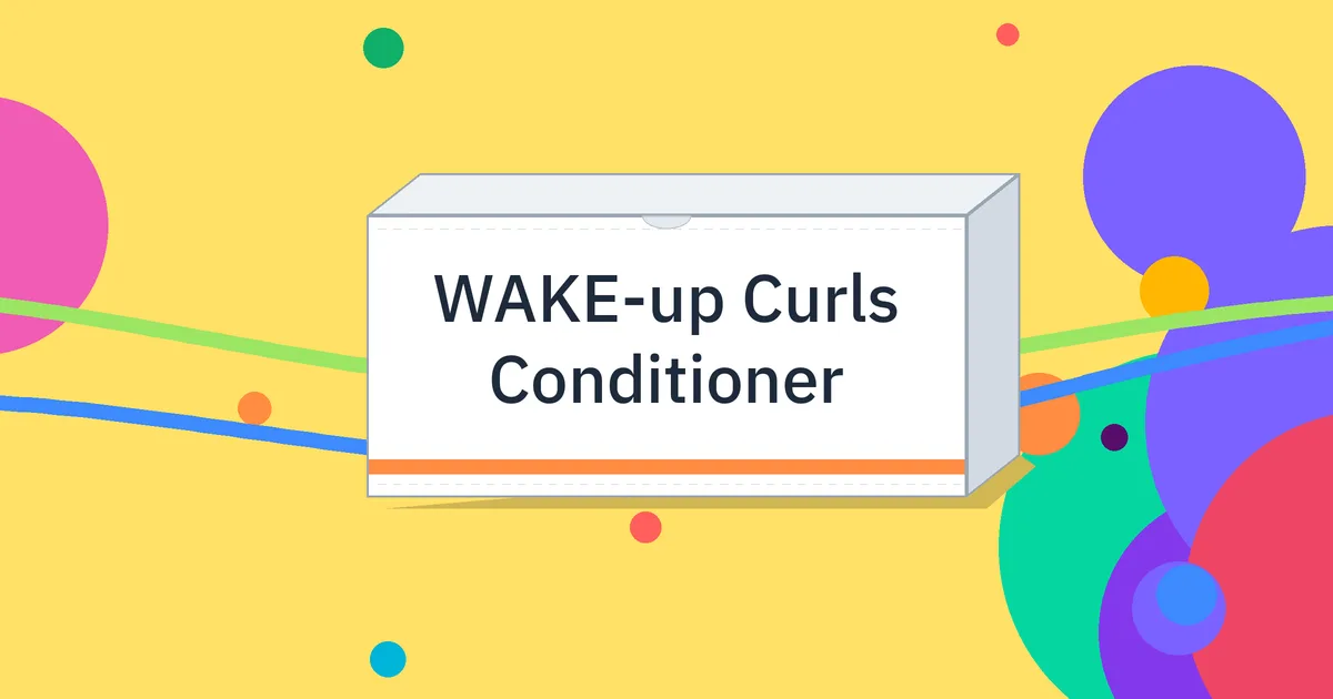 Symbolbild: Packung mit der Aufschrift WAKE-up Curls Conditioner (PZN 18108264) – Verfügbarkeit und Bezug in Apotheken in Frankfurt am Main