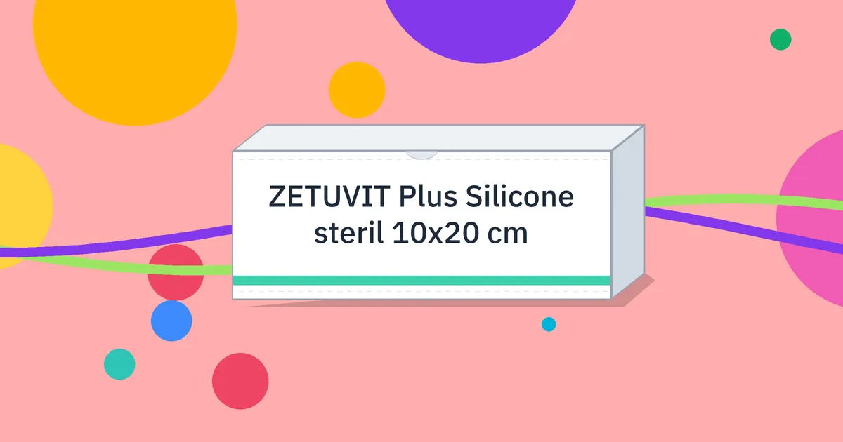 Symbolbild: Packung mit der Aufschrift ZETUVIT Plus Silicone steril 10x20 cm (PZN 18035743) – Verfügbarkeit und Bezug in Apotheken in Frankfurt am Main