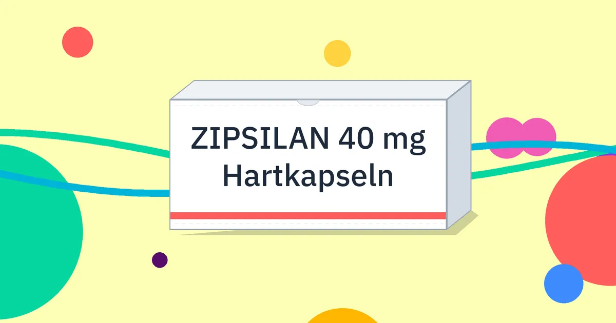 Symbolbild: Packung mit der Aufschrift ZIPSILAN 40 mg Hartkapseln (PZN 01821489) – Verfügbarkeit und Bezug in Apotheken in Frankfurt am Main