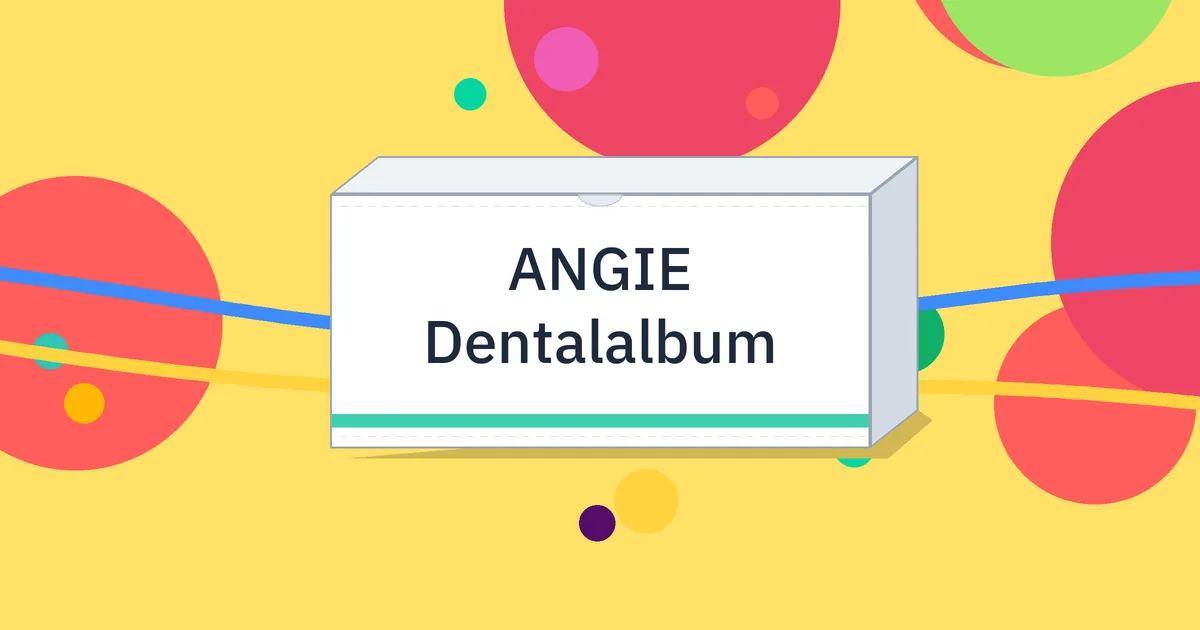 Symbolbild: Packung mit der Aufschrift ANGIE Dentalalbum (PZN 16667858) – Verfügbarkeit und Bezug in Apotheken in Frankfurt am Main